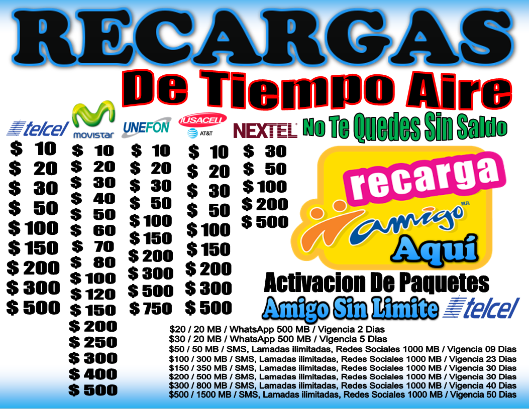 NDJCL: NDJCL MULTI-RECARGAS ELECTRONICAS