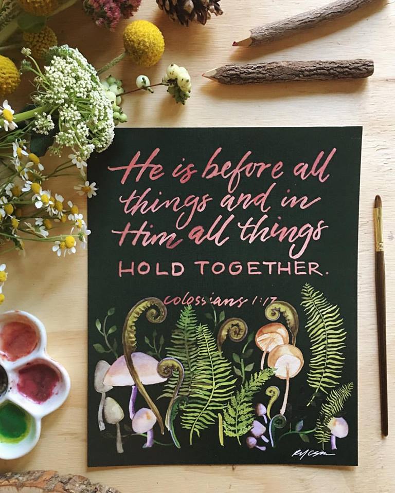 My Paisley World: Gorgeous Watercolor Scripture Art by GraceLaced