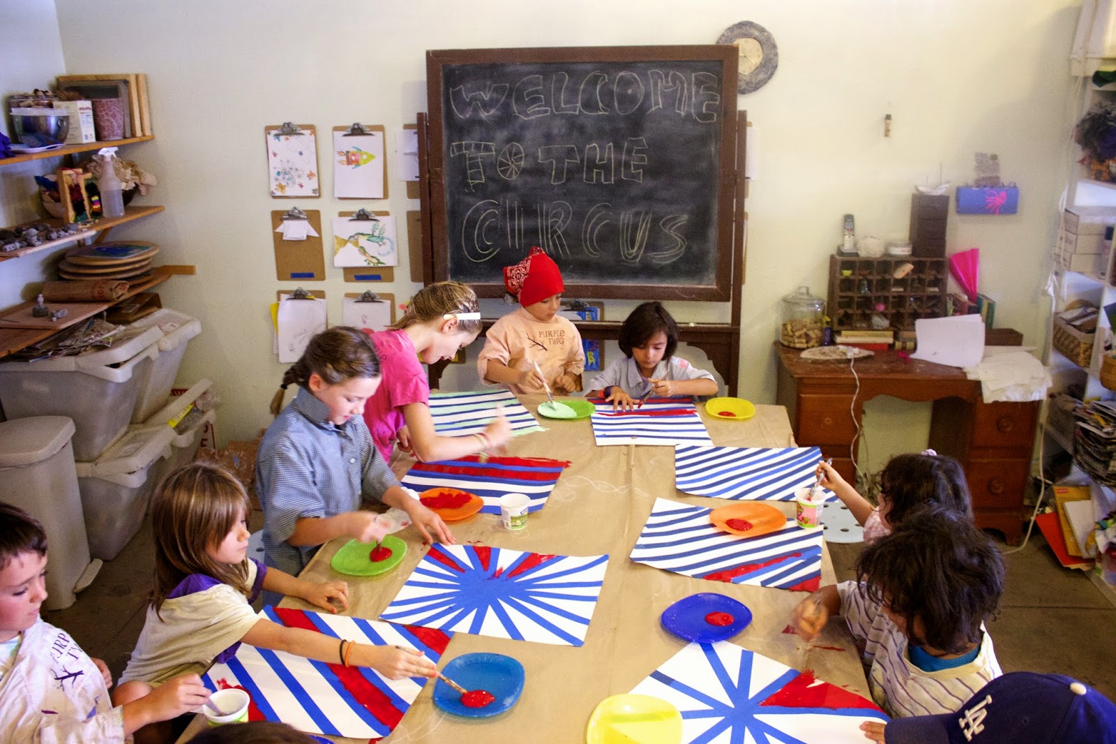 Purple Twig: Circus Week at Summer Camp