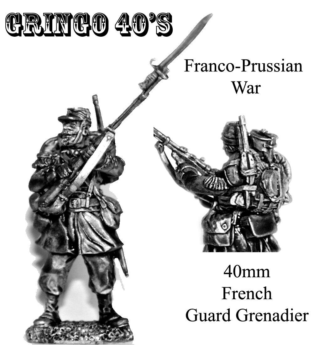 Gringo 40's: New 40mm French Grenadier of the Guard Wargame Miniature ...