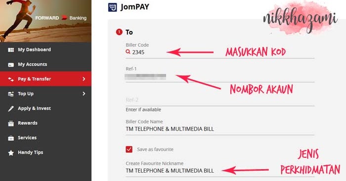 Cara Bayar Unifi Jompay