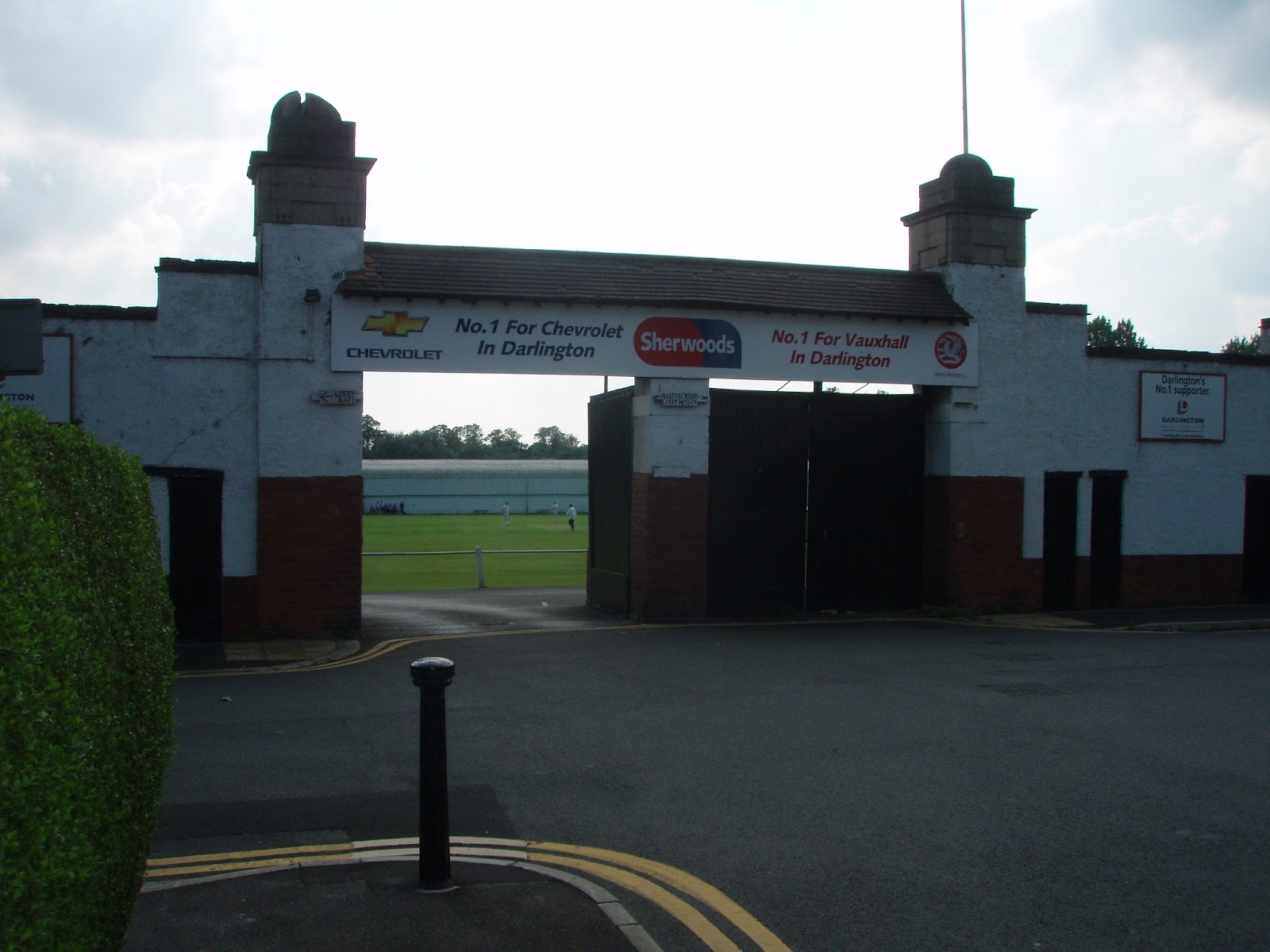 Darlington Blog from South Terrace: Feethams Twin Towers