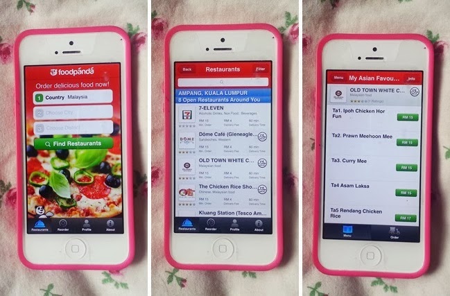 Ordering Food through Food Panda | Sabrina Tajudin | Malaysia Beauty ...