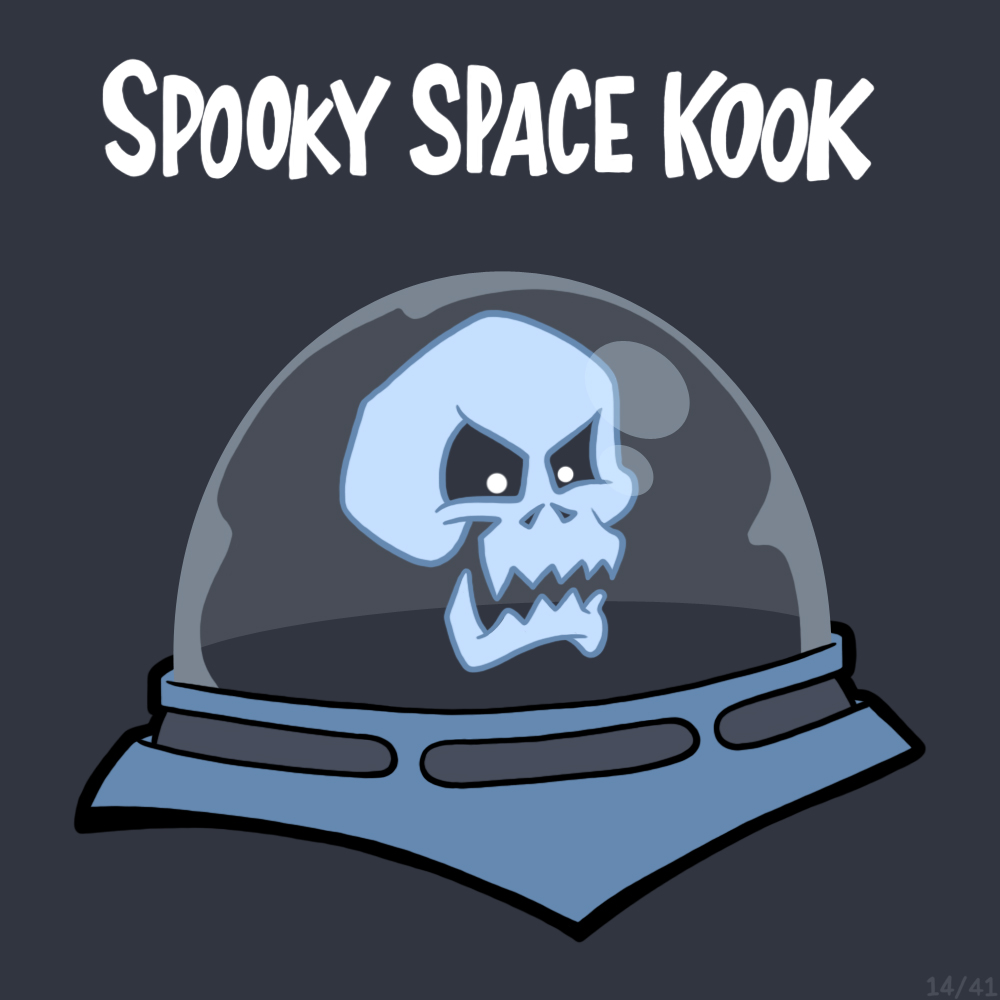 What are you drawing?: Scooby-Doo Villain 14/41: Spooky Space Kook