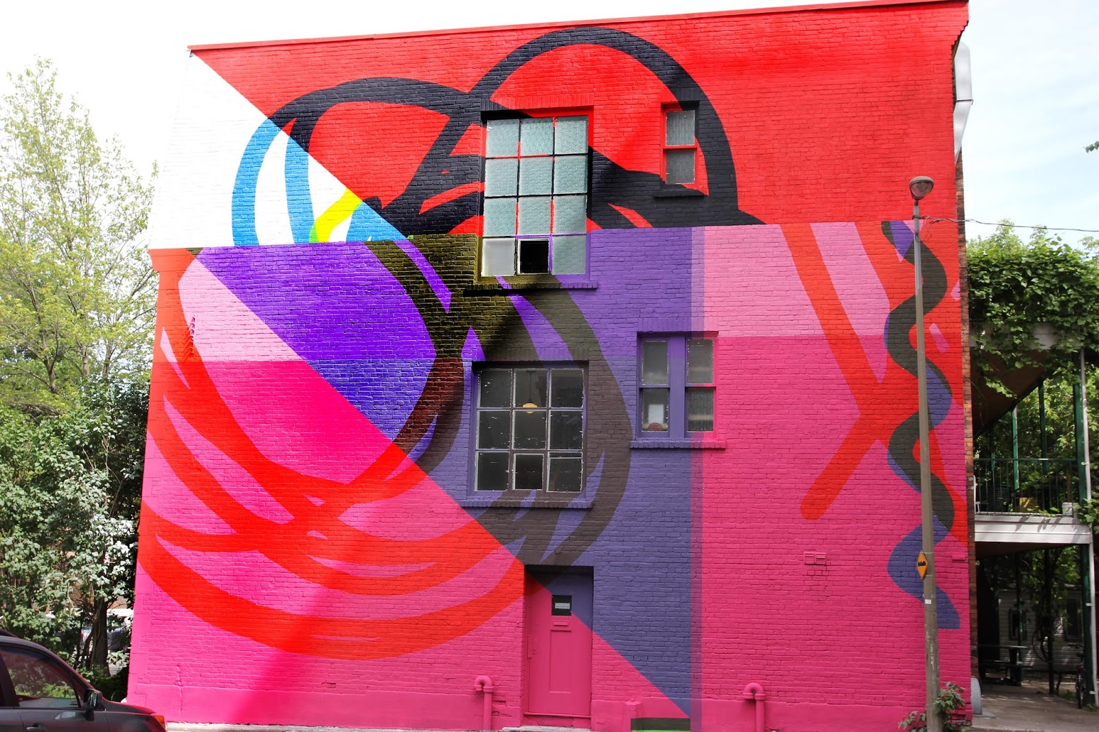 Mural ’15: Elian unveils a new piece on the streets of Montreal, Canada ...