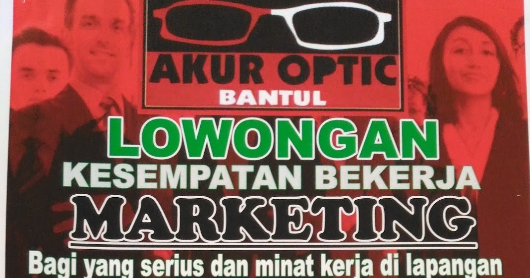 Lowongan Kerja di Akur Optik Cabang Banjarnegara - Info Lowongan Kerja ...