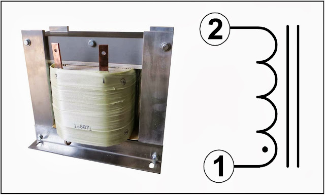 L/C Magnetics: Gapped Inductor, 44 mH, 40 A RMS, P/N 18887L