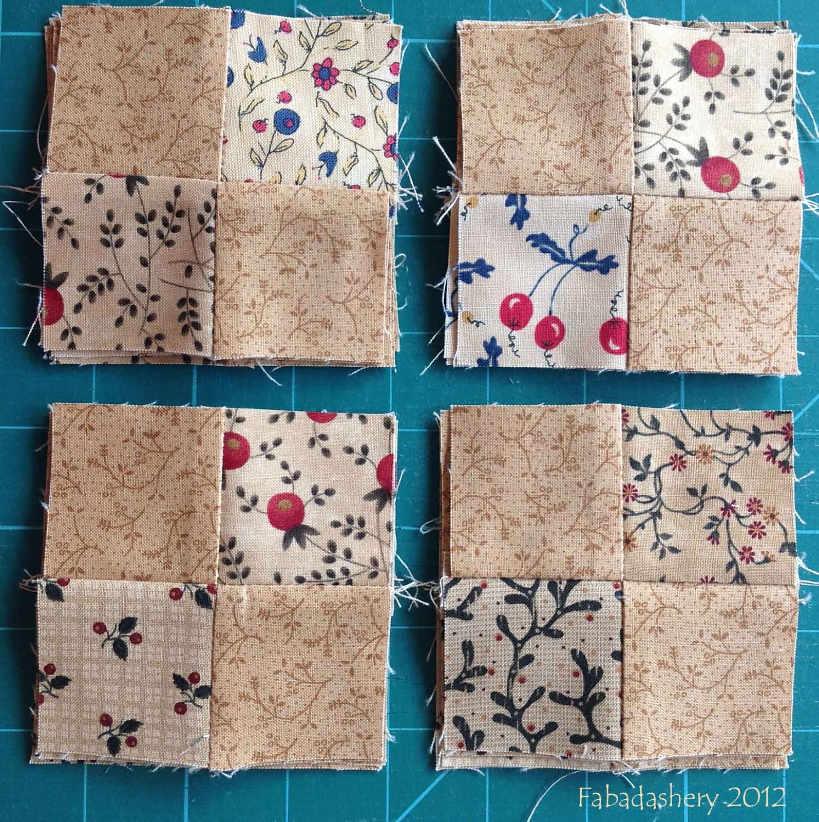Fabadashery: Easy Street Part 1 - Mystery Quilt