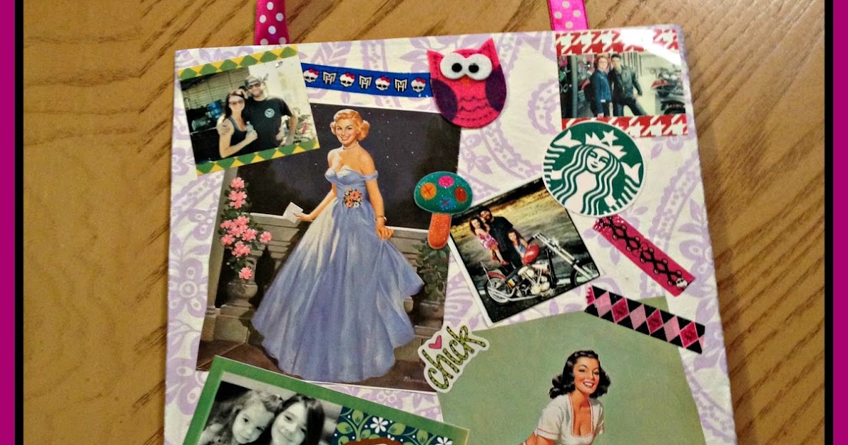 Stuff-n-Such By Lisa: Quick-n-Easy Collage Board