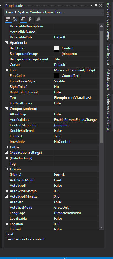Visual Basic, como crear un programa sencillo