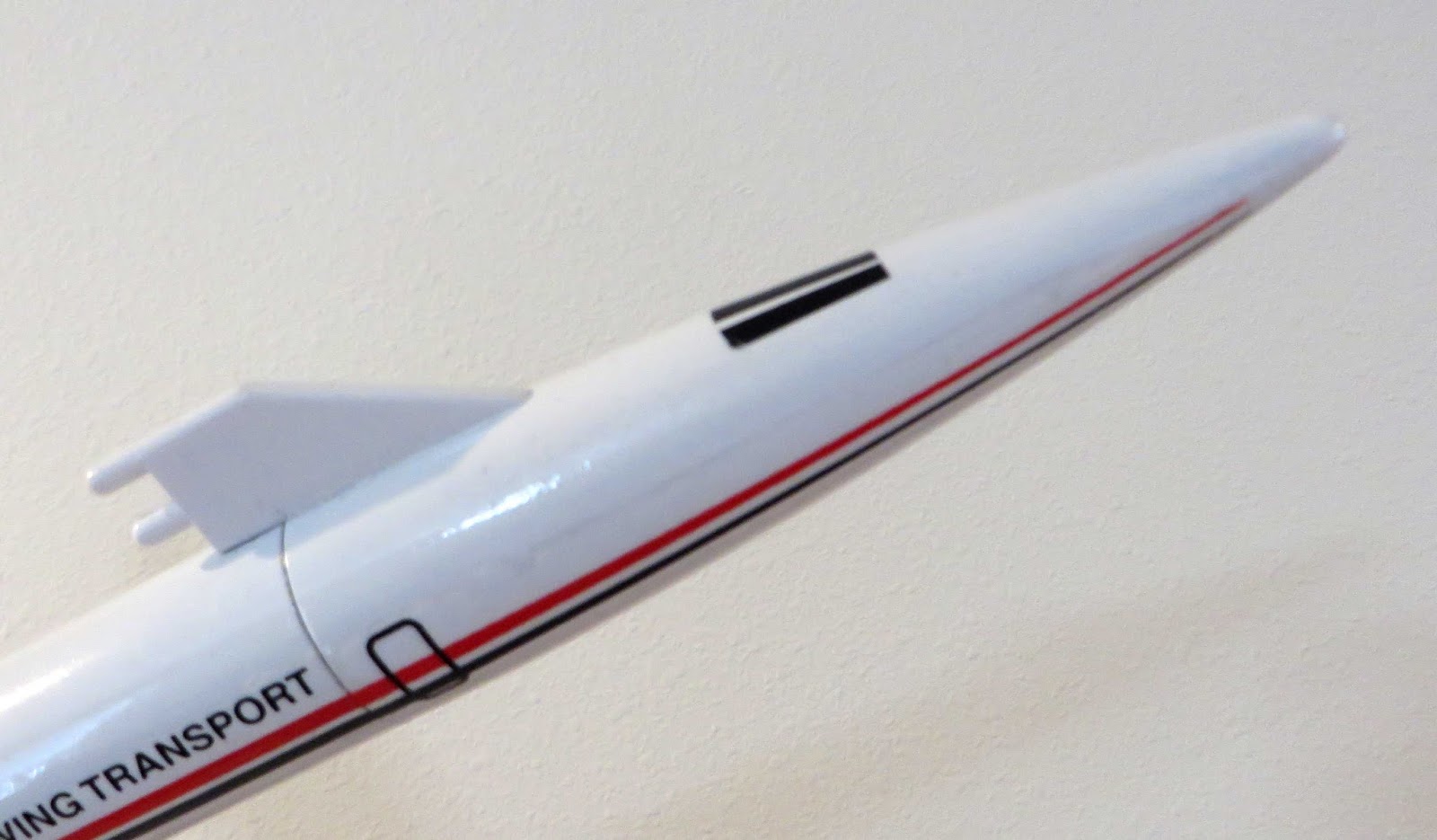 Model Rocket Building: Estes Scissor Wing Transport Finished