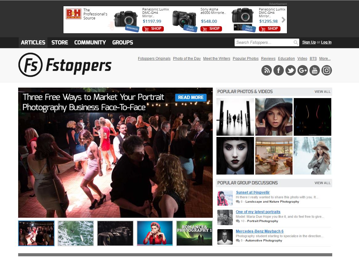 Top 5 Photography Blogs - Blog Photography Tips - ISO 1200 Magazine