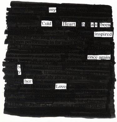 Blackout Poetry with Google Docs and Drawings