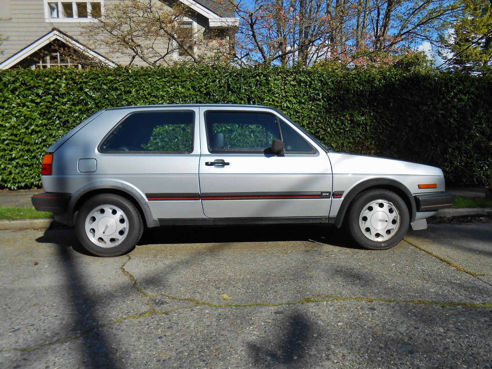 Seattle's Parked Cars: 1989 VW Golf GTI 16V