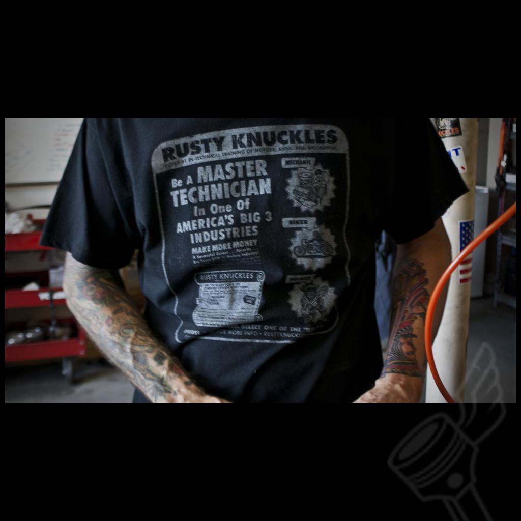 New Rusty Knuckles Merch, Order Now - Rusty Knuckles - Motors and Music ...