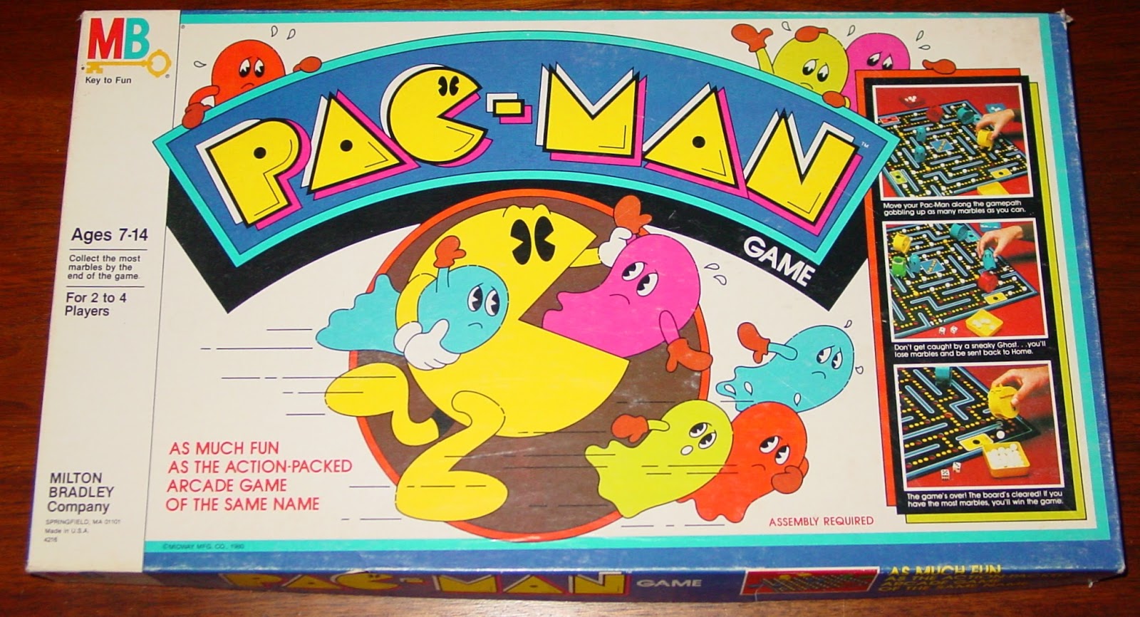 Garage Sale Finds: Leftovers Day 15 -- Milton Bradley Pac-Man Board Game