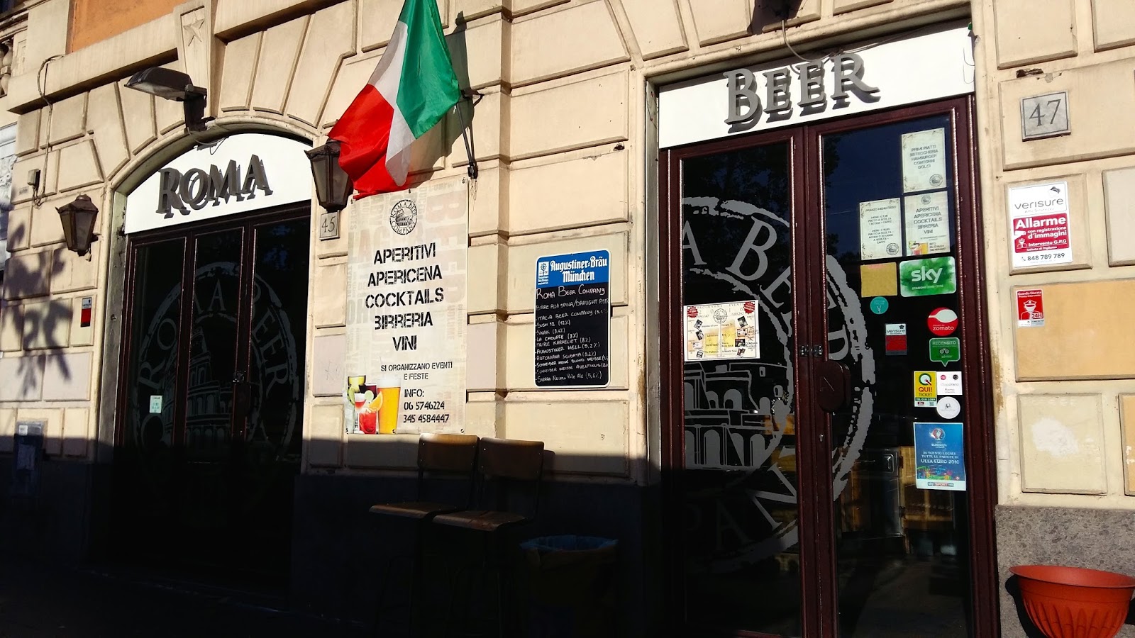 Maukasta Sapuskaa: Rome and Beer