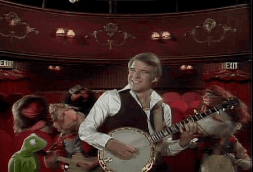 birthdays: Steve Martin (gifs)