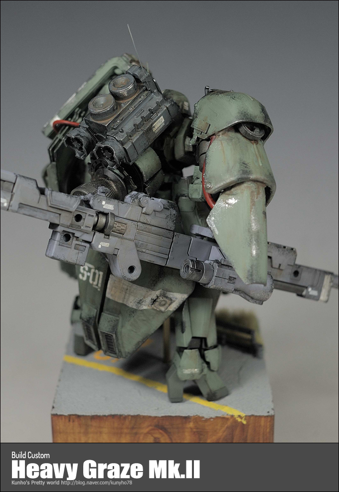 GUNDAM GUY: Heavy Graze Mk.II - Custom Build