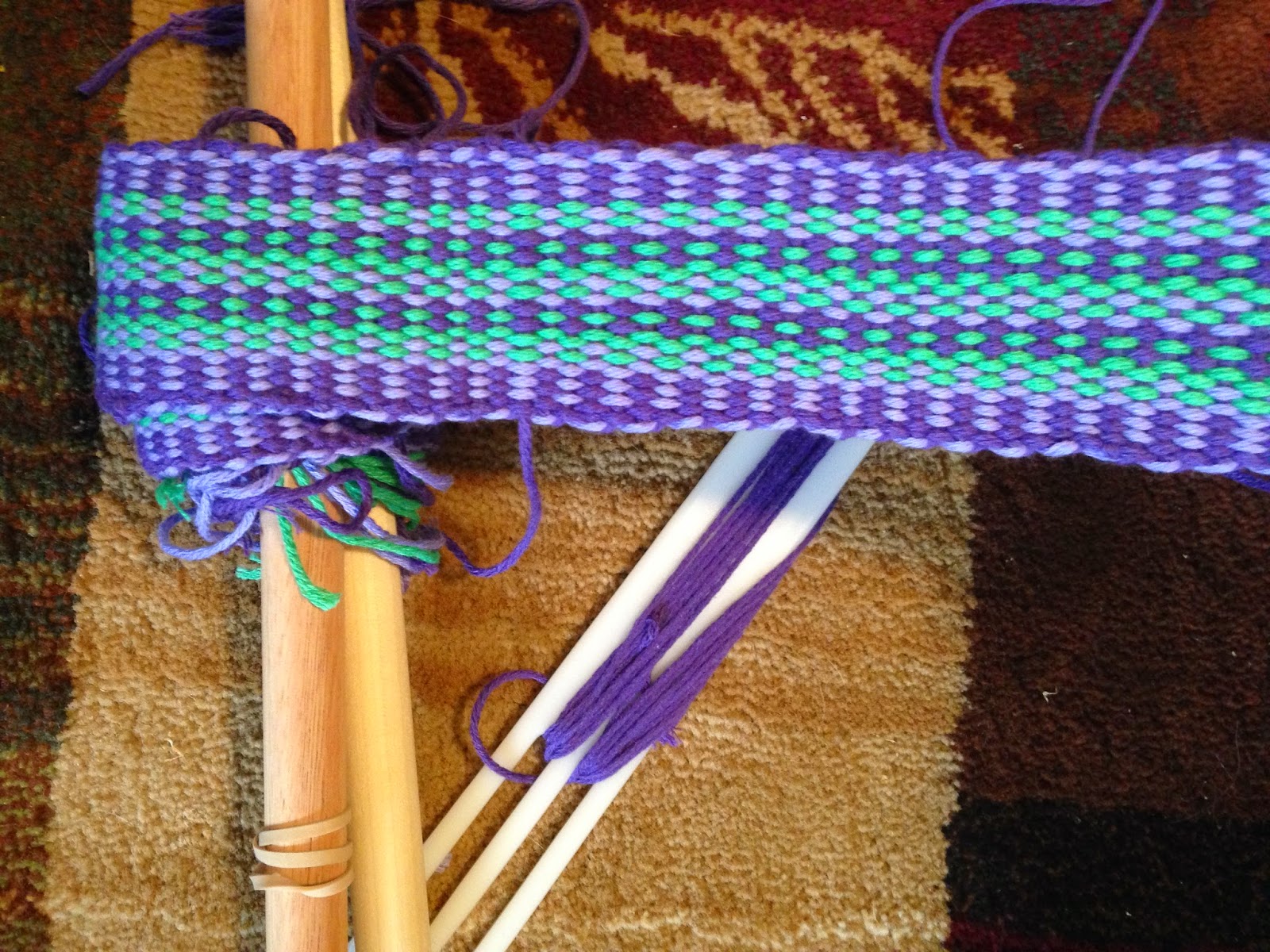 Brown Sheep Yarn: Scandinavian Band Weaving