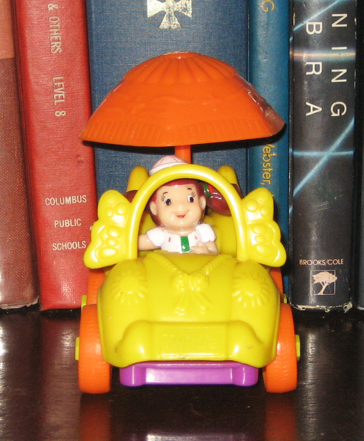 Percy's Fast Food Toy Stories : Jollibee - Twirlie in cute car