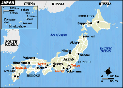 Noor-e-Dunia: Kort om Japan