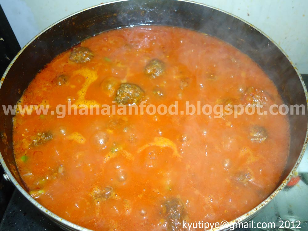 Ghanaian Food: Meatballs