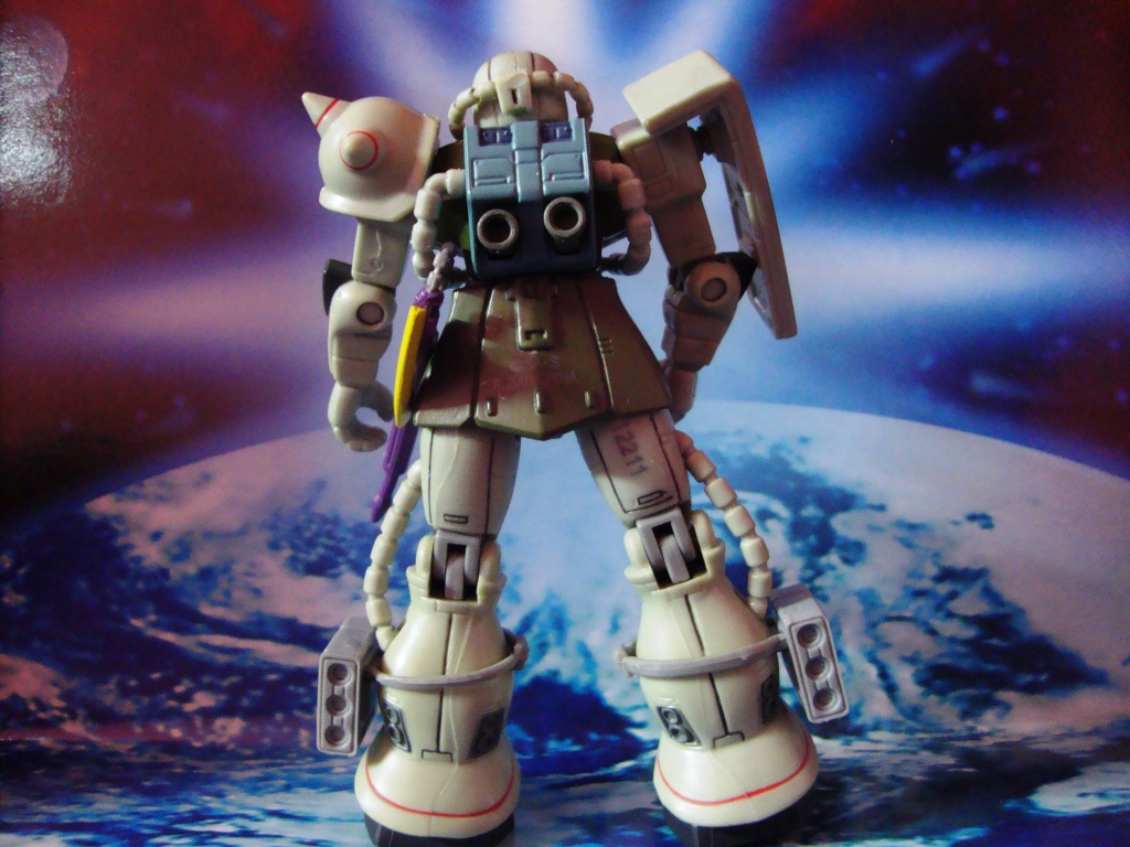 weirdmech: GUNDAM-ZAKU,DOPP FIGHTER,LUGGUN & MAGELLA TANK
