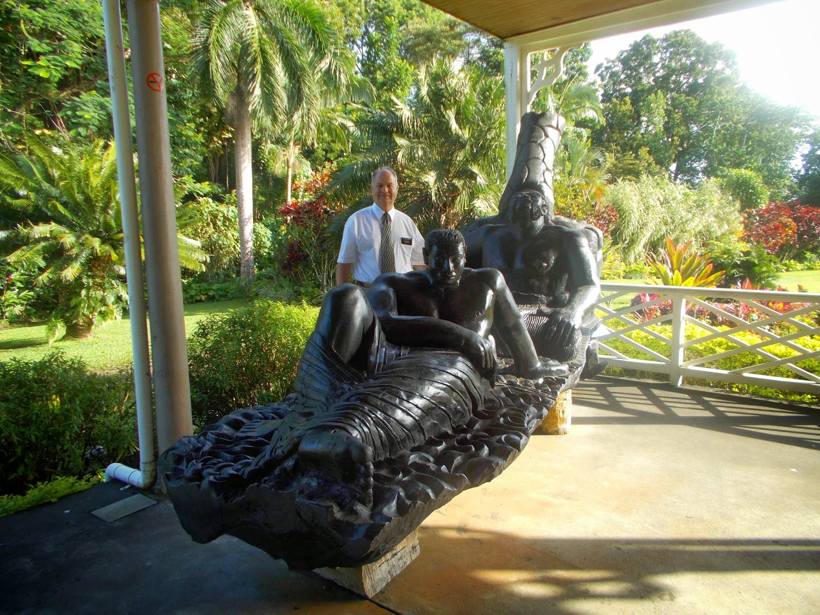 Scenes from Samoa via Seniors: Robert Louis Stevenson