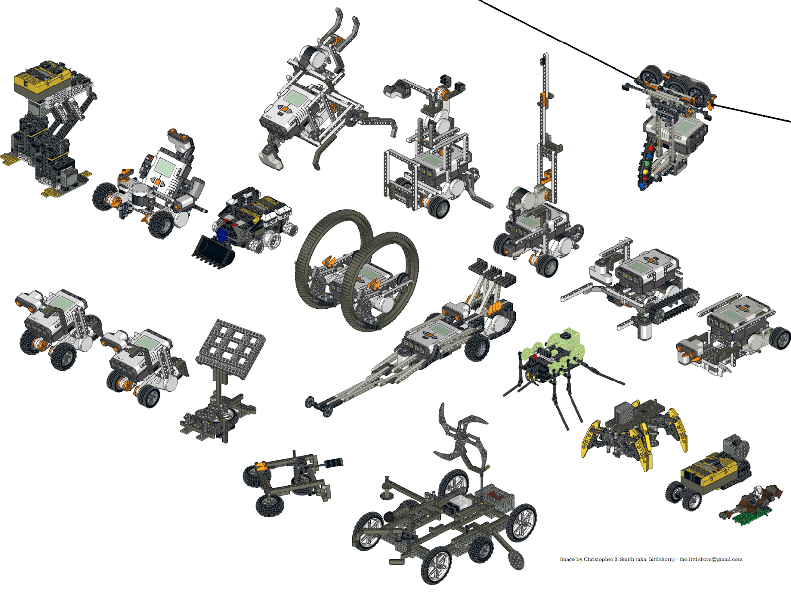The High Pro Glow: My Pre-2013 LEGO CAD Work