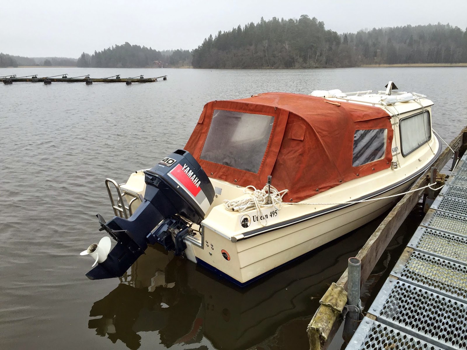 Uttern 495 Kabin eller "Pimp My Badbalja": Sjösättning