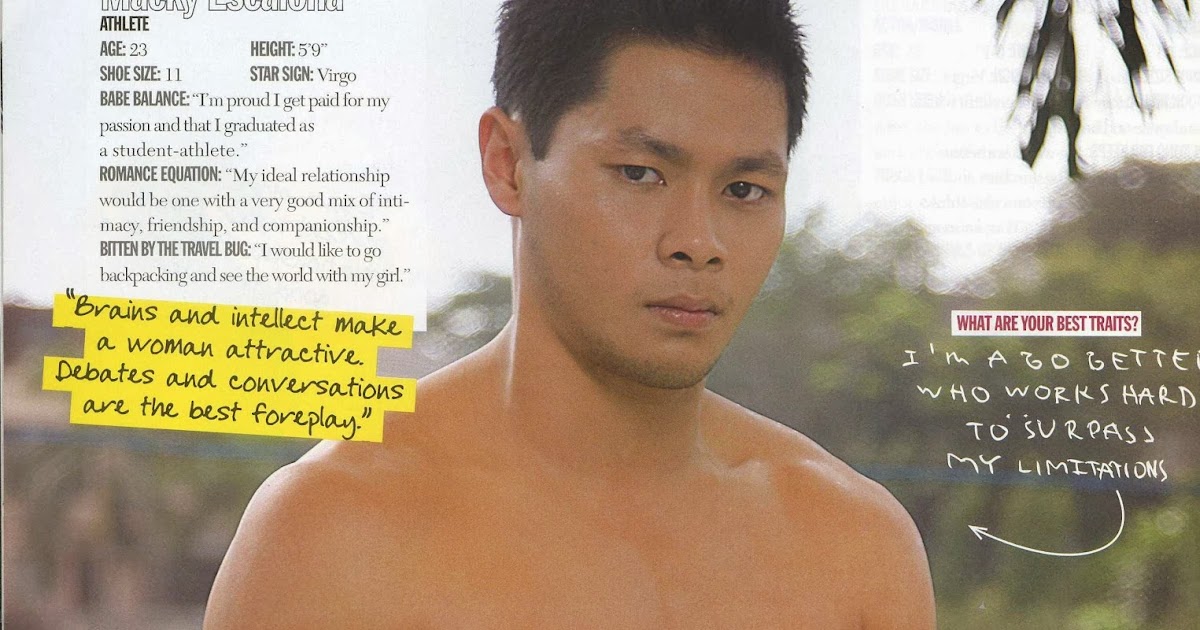 Man Central: Macky Escalona