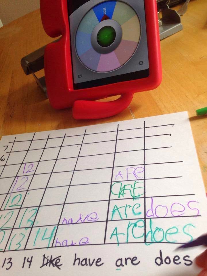 Digital Kindergarten: Spin and Write with the Decide Now app for quick ...