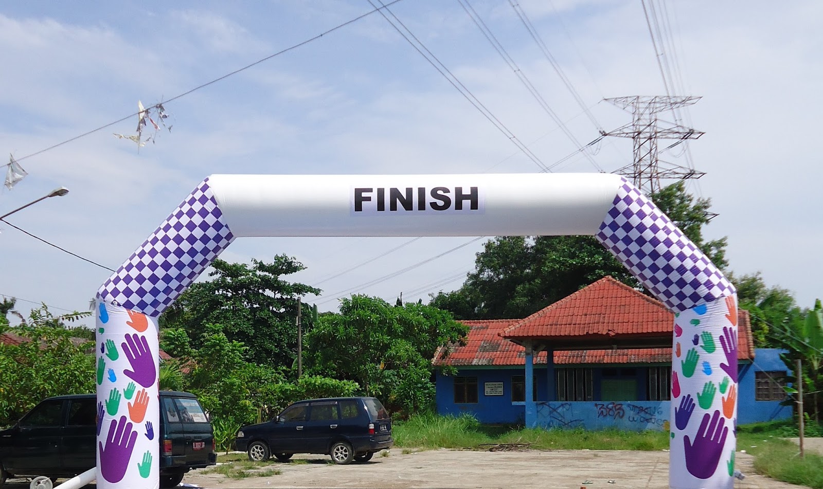 Balon Gate Start Finish / Balon Gapura - Jual dan Sewa Balon Jogja ...