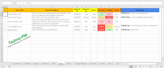 Project Tracking with Master Excel Project Manager | Project Management ...