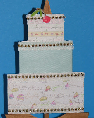 Ink Stains: Birthday Cake Gift Card Holder