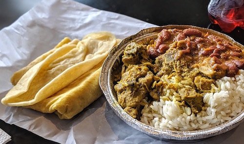 Also worthy of praise are the fresh doubles (below), a ladle of ...