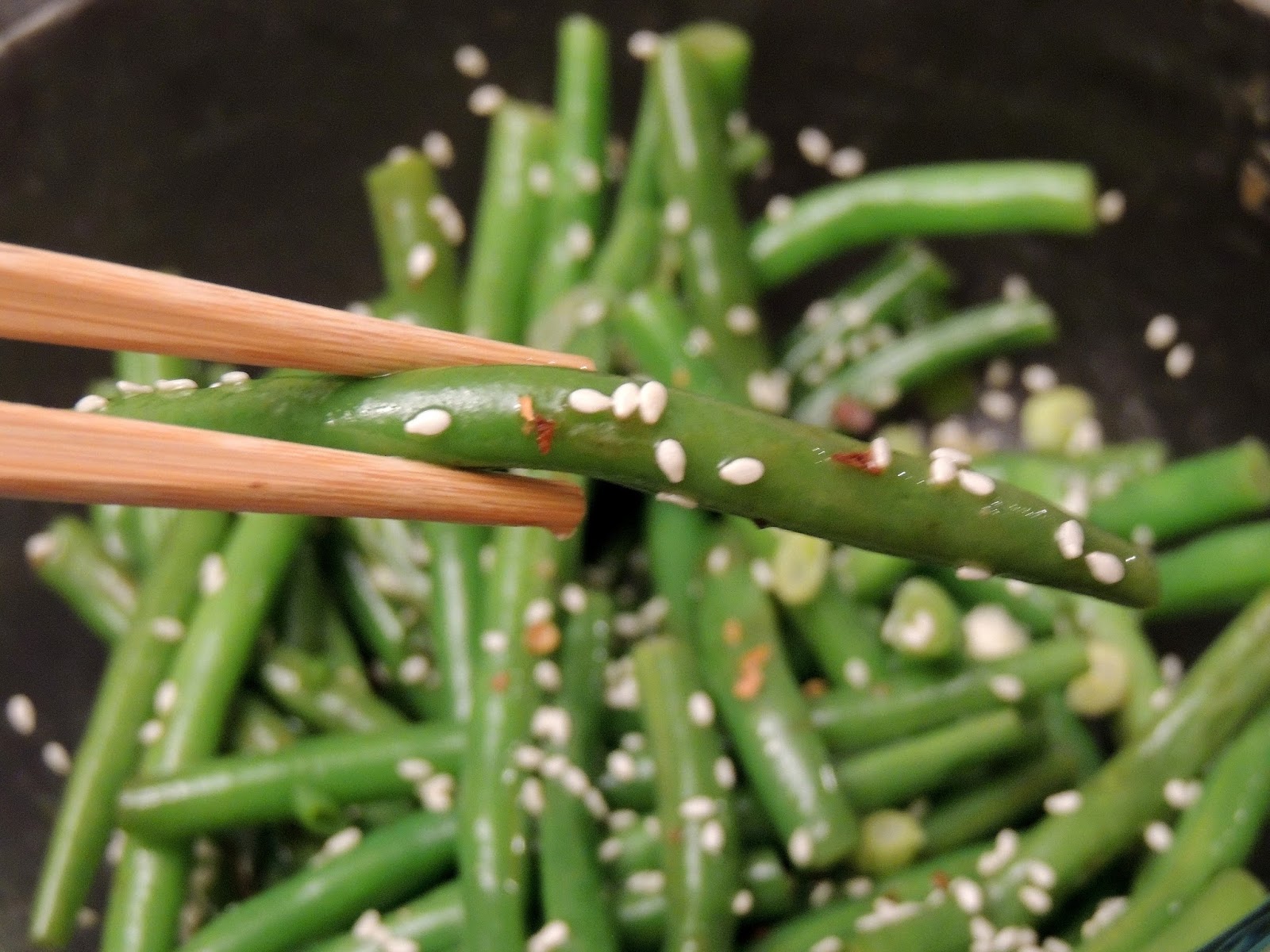 Gas Stove Girl: Sesame Green Beans