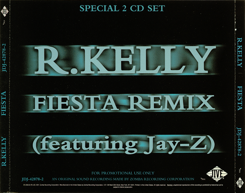 Promo Import Retail Cd Singles And Albums R Kelly Fiesta Remix