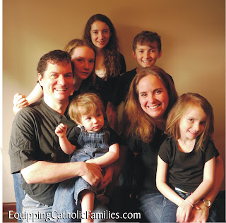 Meet Monica and Family - Equipping Catholic Families