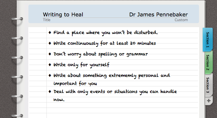 Port Macquarie Counselling and Coaching: Writing to Heal Dr James ...