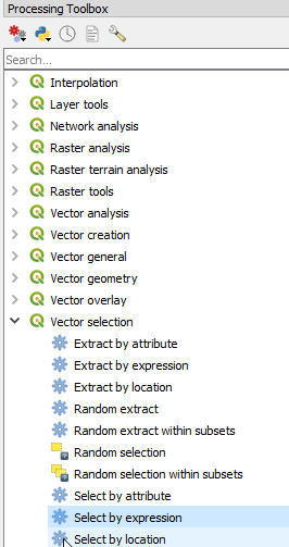 Spatial Query In Qgis 30
