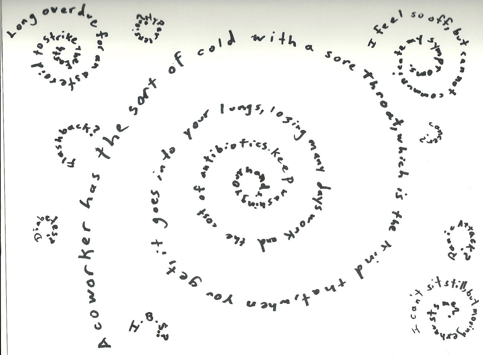 Paulus Torchus: Let's All Write a Calligram