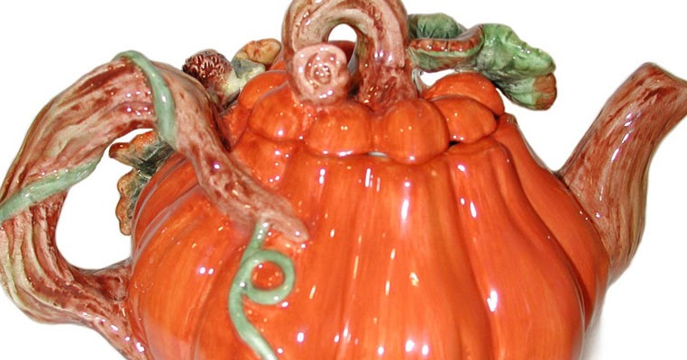 Tea Pots, Tea Cups, and Tea Time: Pumpkins Teapots and Fall Tea Parties