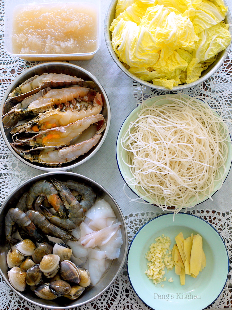 Peng's Kitchen: Seafood White Mee Hoon 海鲜百米粉