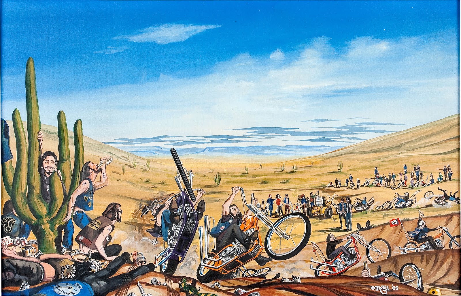Nostalgia on Wheels: Original Dave Mann Painting to be Auctioned on 05 ...