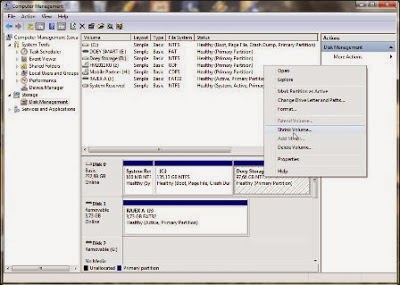 Cara / Langkah Membagi Partisi Hardisk