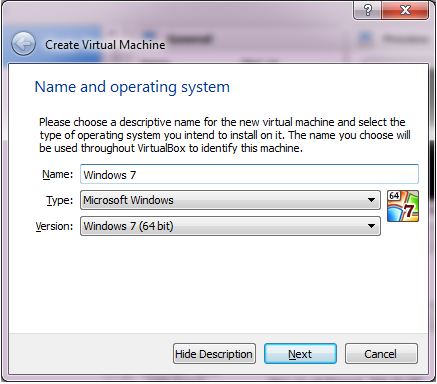 How to Install Windows 7 Using VirtualBox