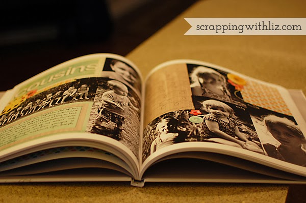 Printing Digital Scrapbook Pages / Scrapping with Liz