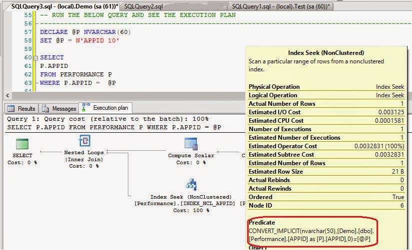 SQL/NoSQL Public Diary: Well known Query performance Killer ...